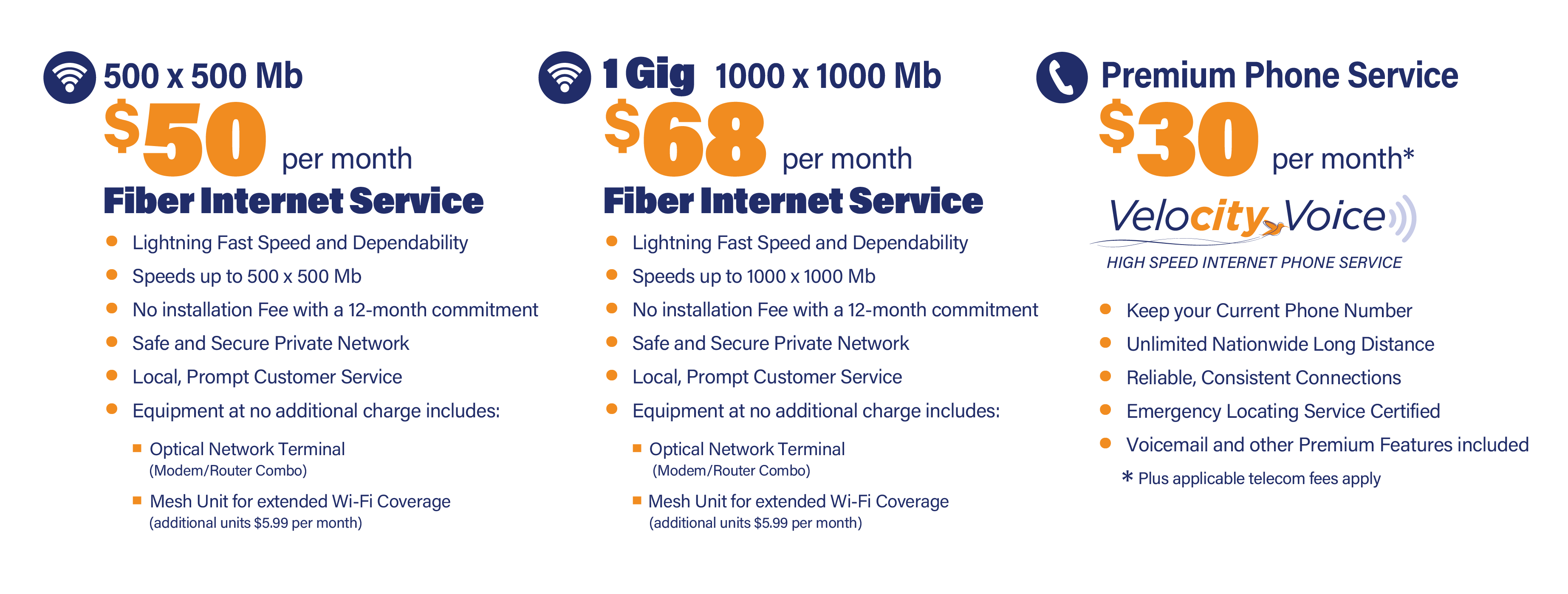 Velocity Broadband Residential
